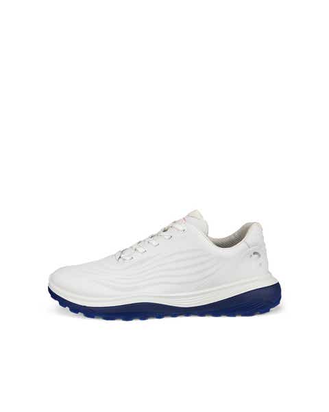 Men's ECCO® Golf LT1 Leather Waterproof Golf Shoe | White