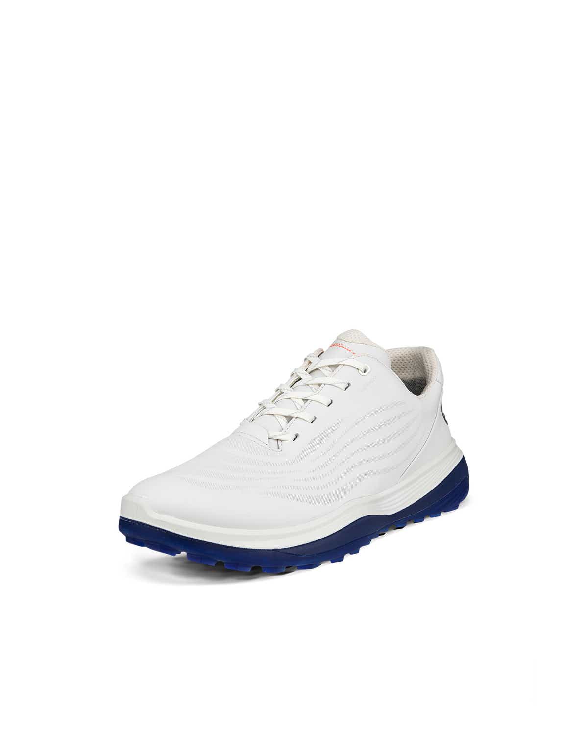 Men's ECCO® Golf LT1 Leather Waterproof Golf Shoe | White
