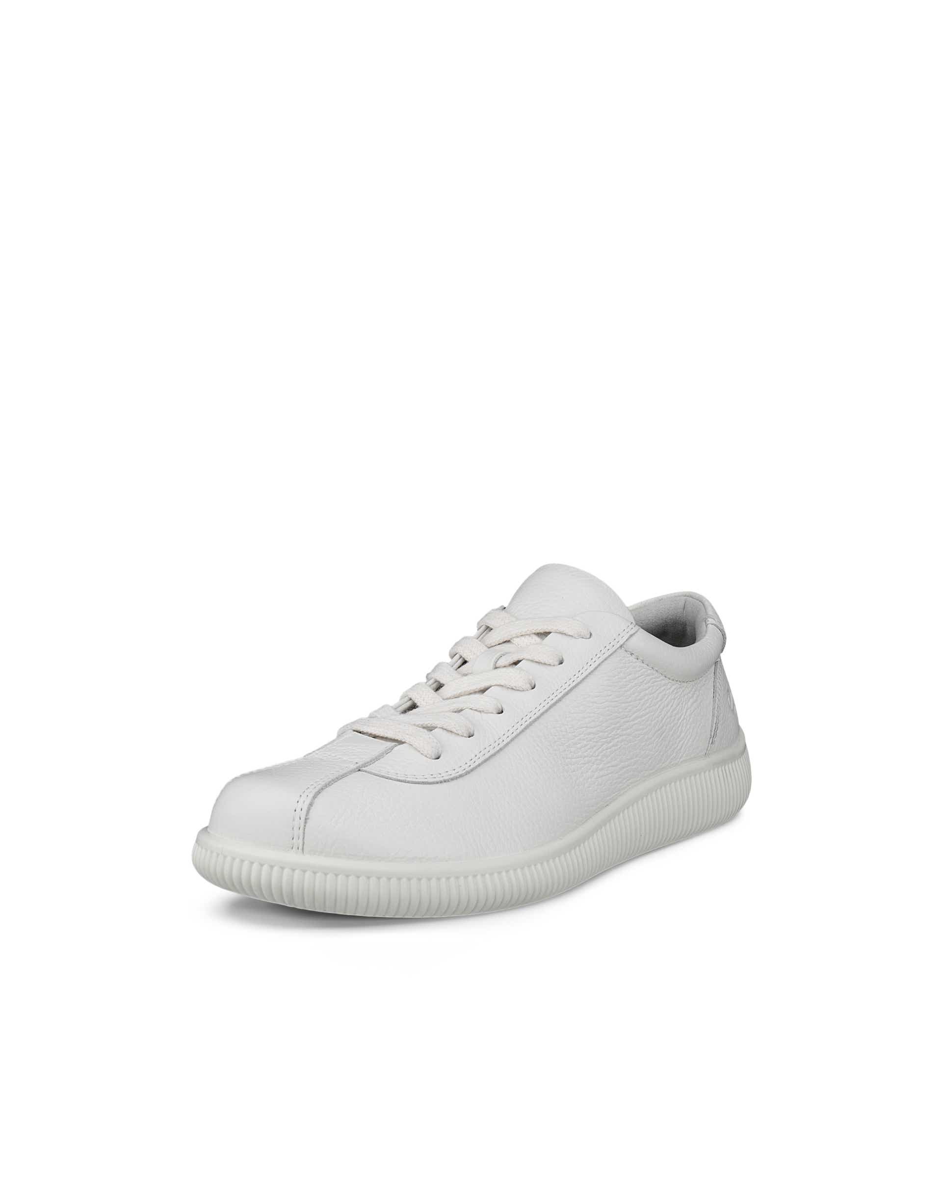 Women's ECCO® Soft Zero Leather Sneaker | White