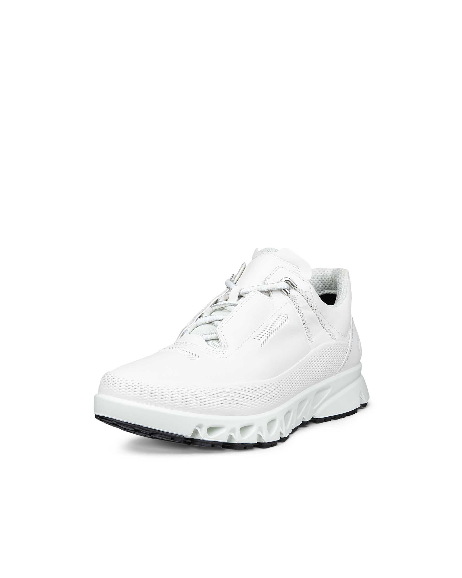 Women's ECCO® Multi-Vent Leather Gore-Tex Shoe | White