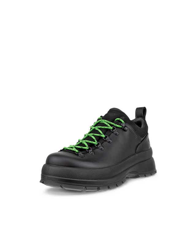 Men's ECCO® Track 30 Leather Waterproof Shoe | Black