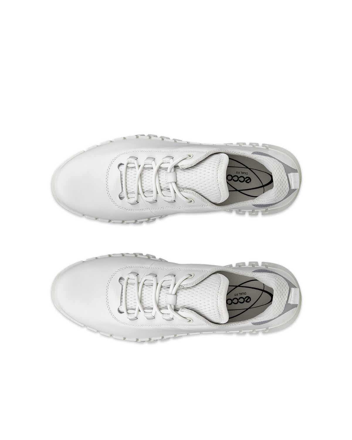 Women's ECCO® Gruuv Leather Sneaker | White