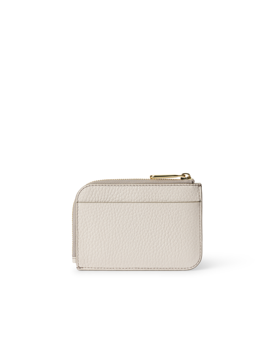 ECCO® Leather Card Case | Beige