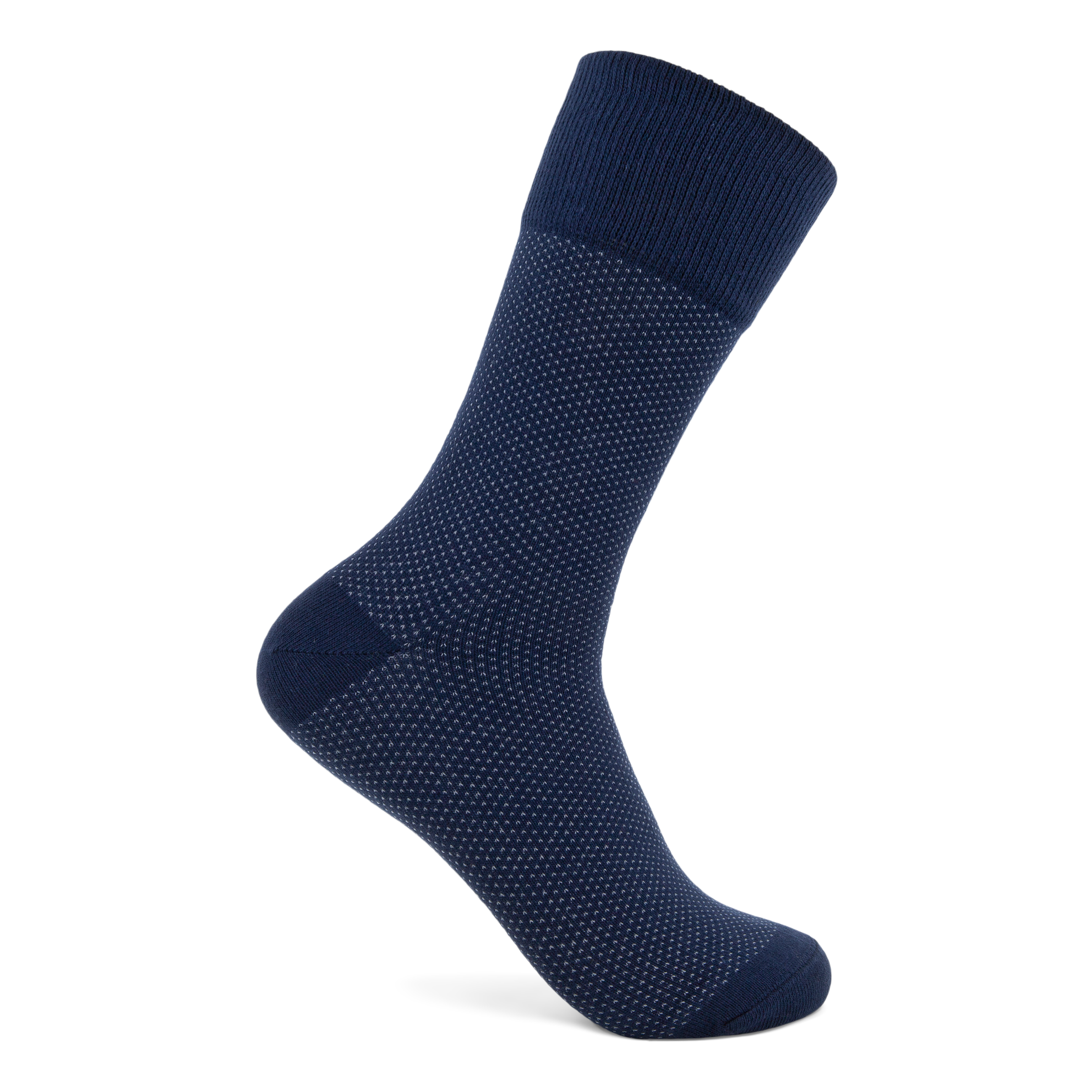ECCO Men's Classic Birds Eye Mid-cut Socks | Blue