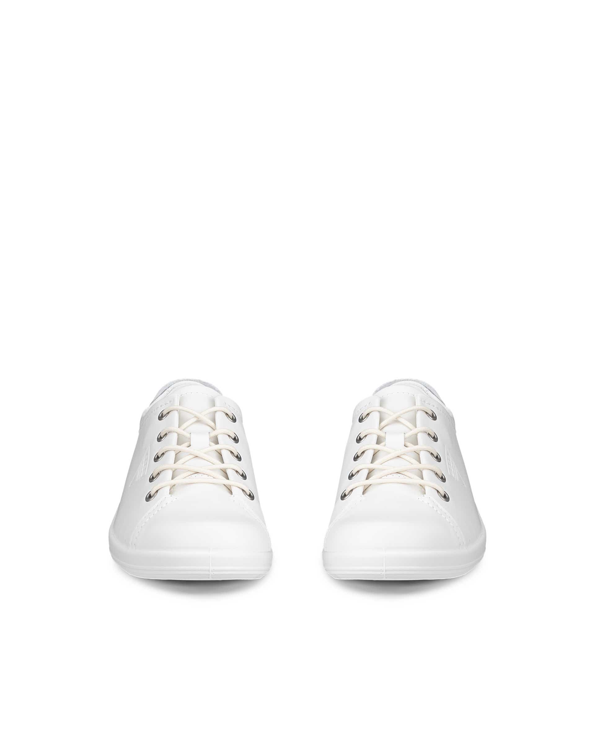 Women's ECCO® Soft 2.0 Leather Walking Shoe | White