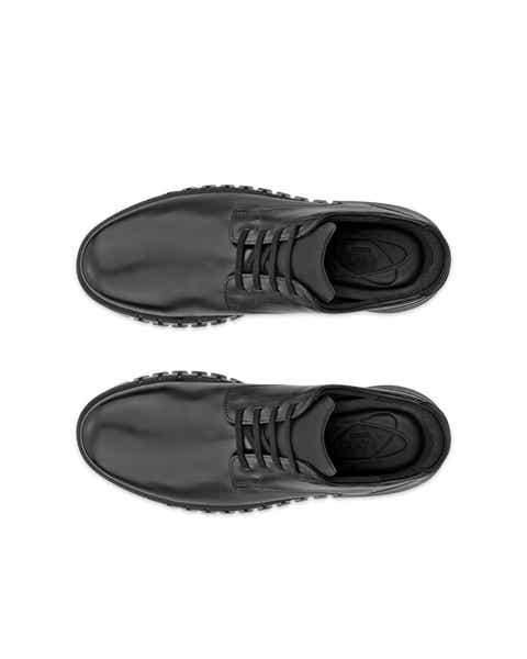 Men's ECCO® Gruuv Studio Leather Derby Shoe | Black