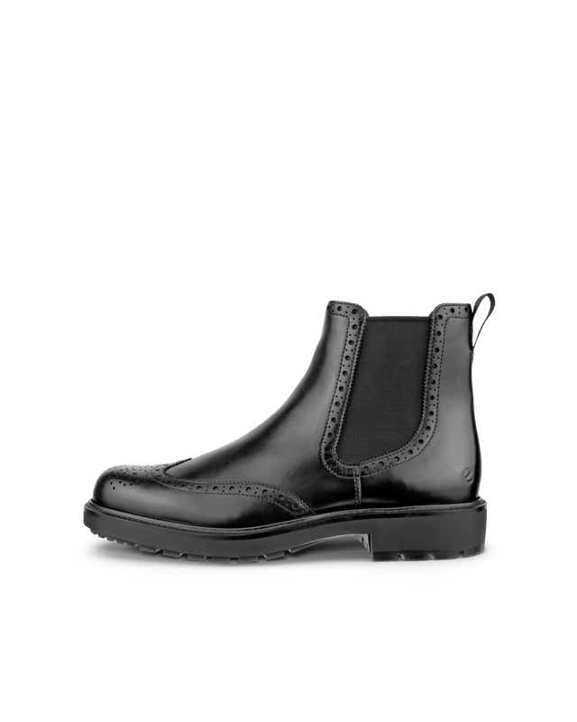 Men's ECCO® Metropole Oslo Leather Chelsea Boot | Black