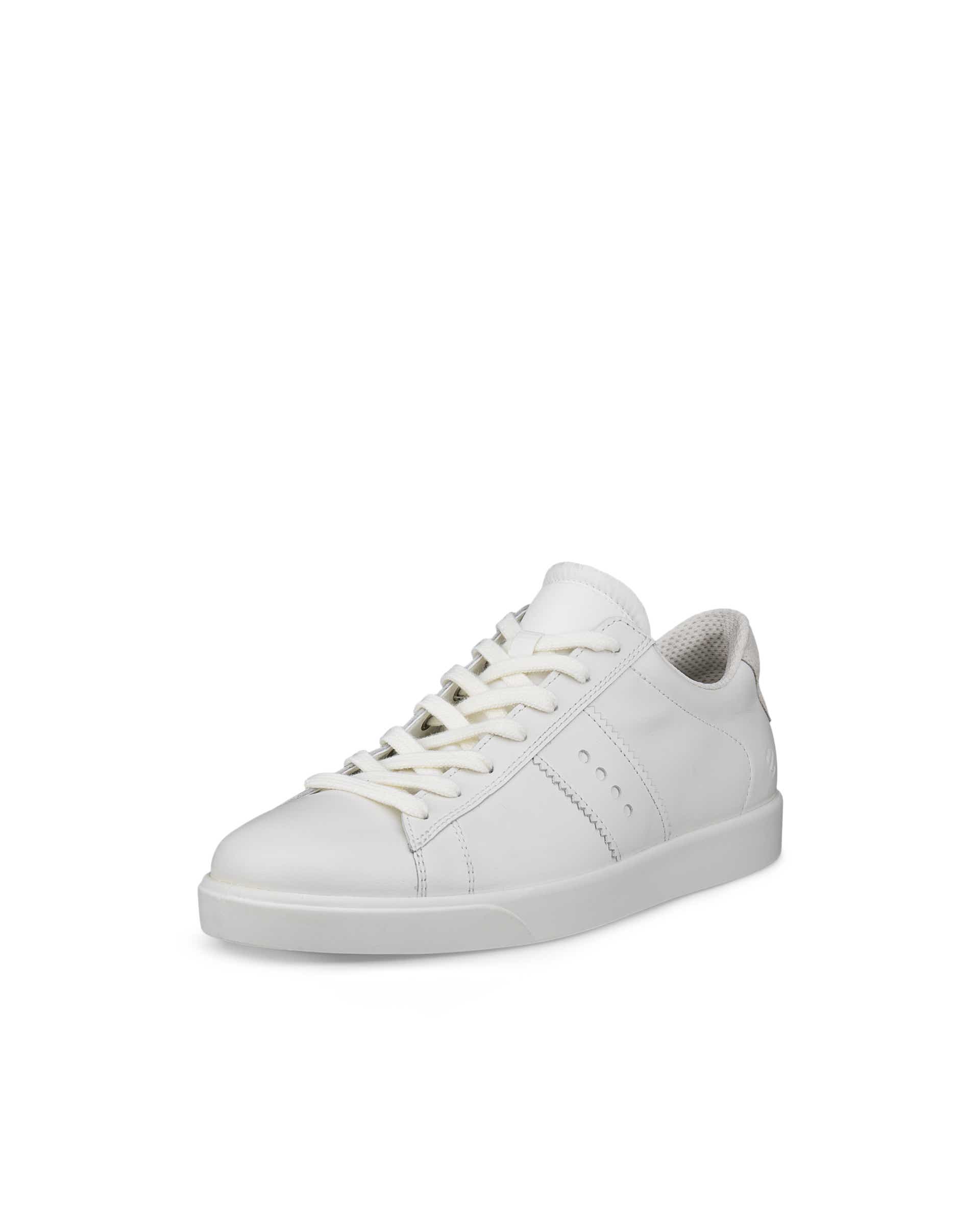 Women's ECCO® Street Lite Leather Sneaker | White