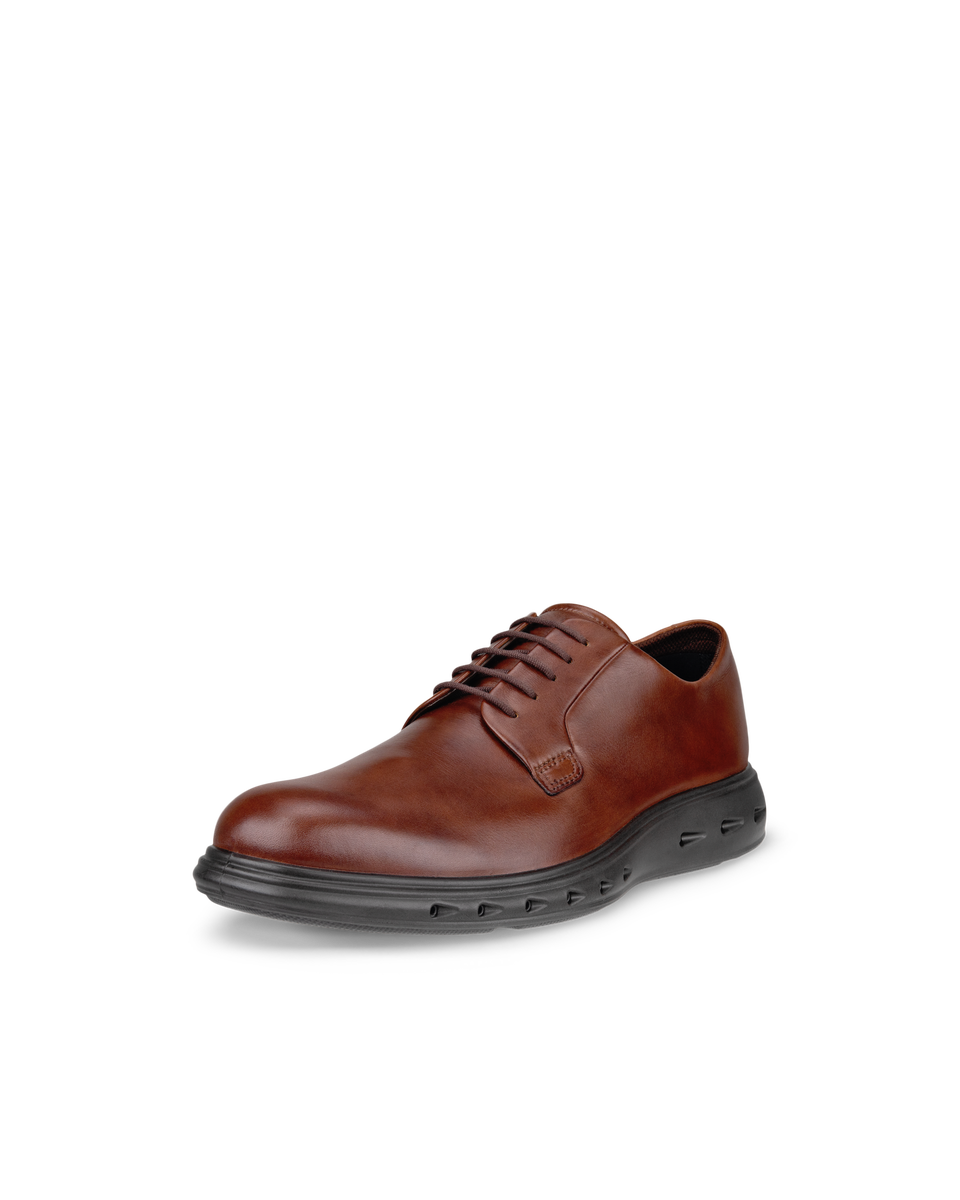 ECCO Men's Hybrid 720 Waterproof Derby Shoes | Brown