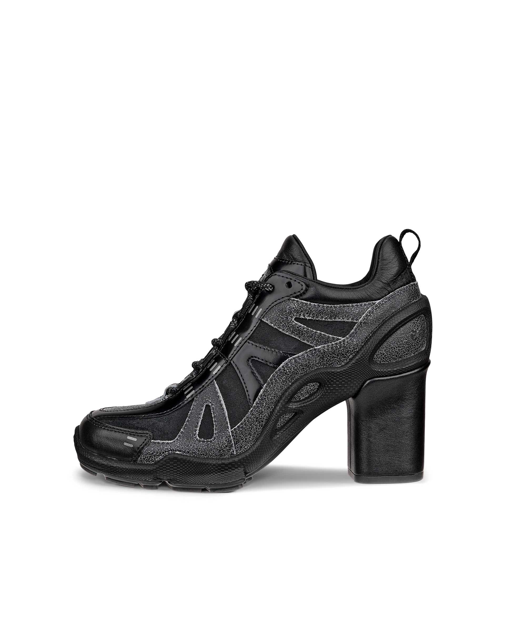 ECCO BIOM C 65 ウィメンズ レザー ハイヒール シューズ | ブラック