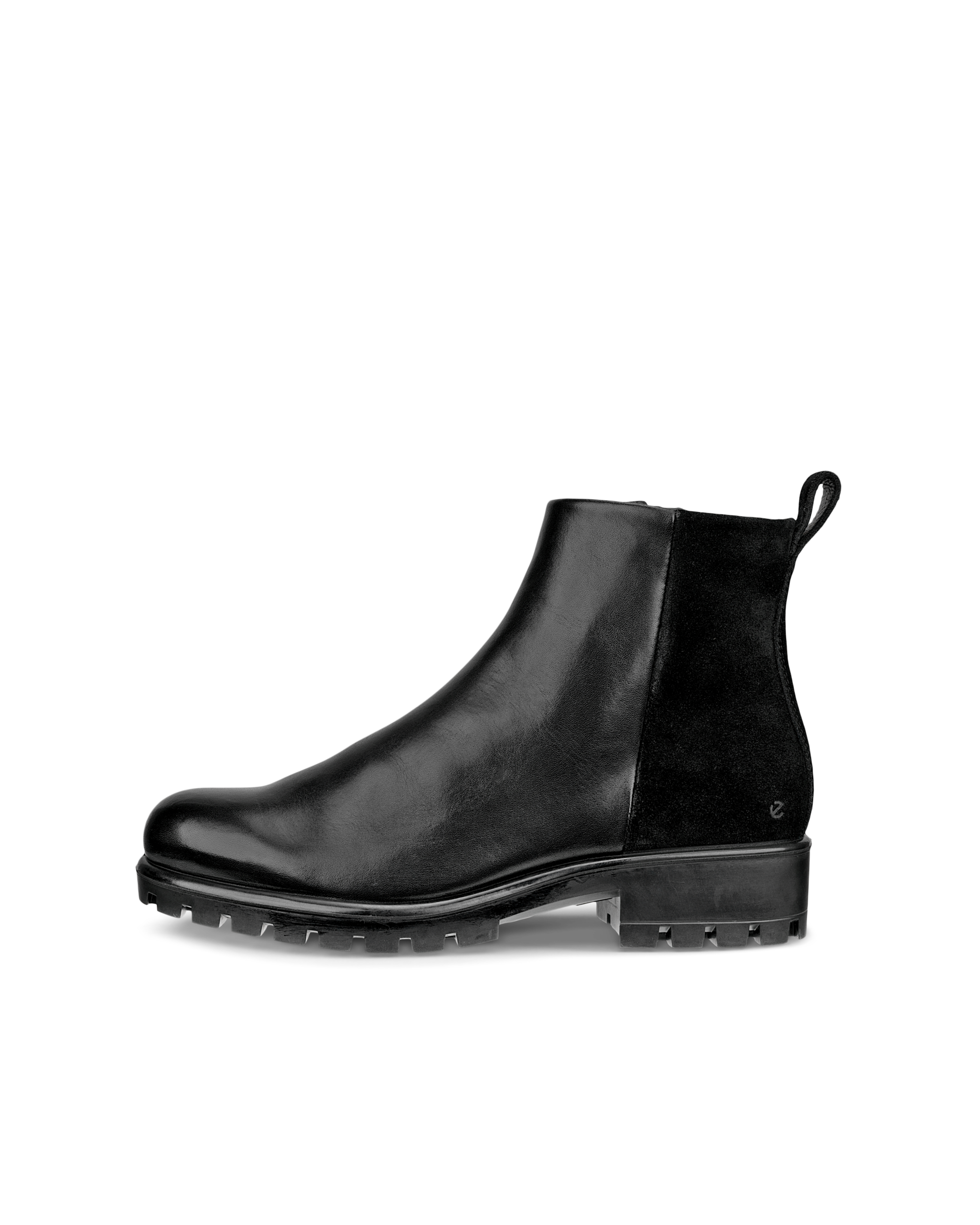 Women's ECCO® Modtray Leather Ankle Boot | Black