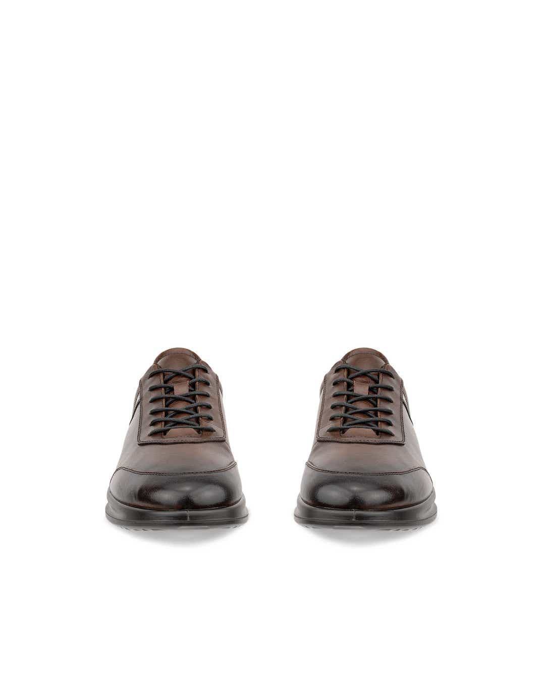Men's ECCO® Aquet Leather Shoe | Brown