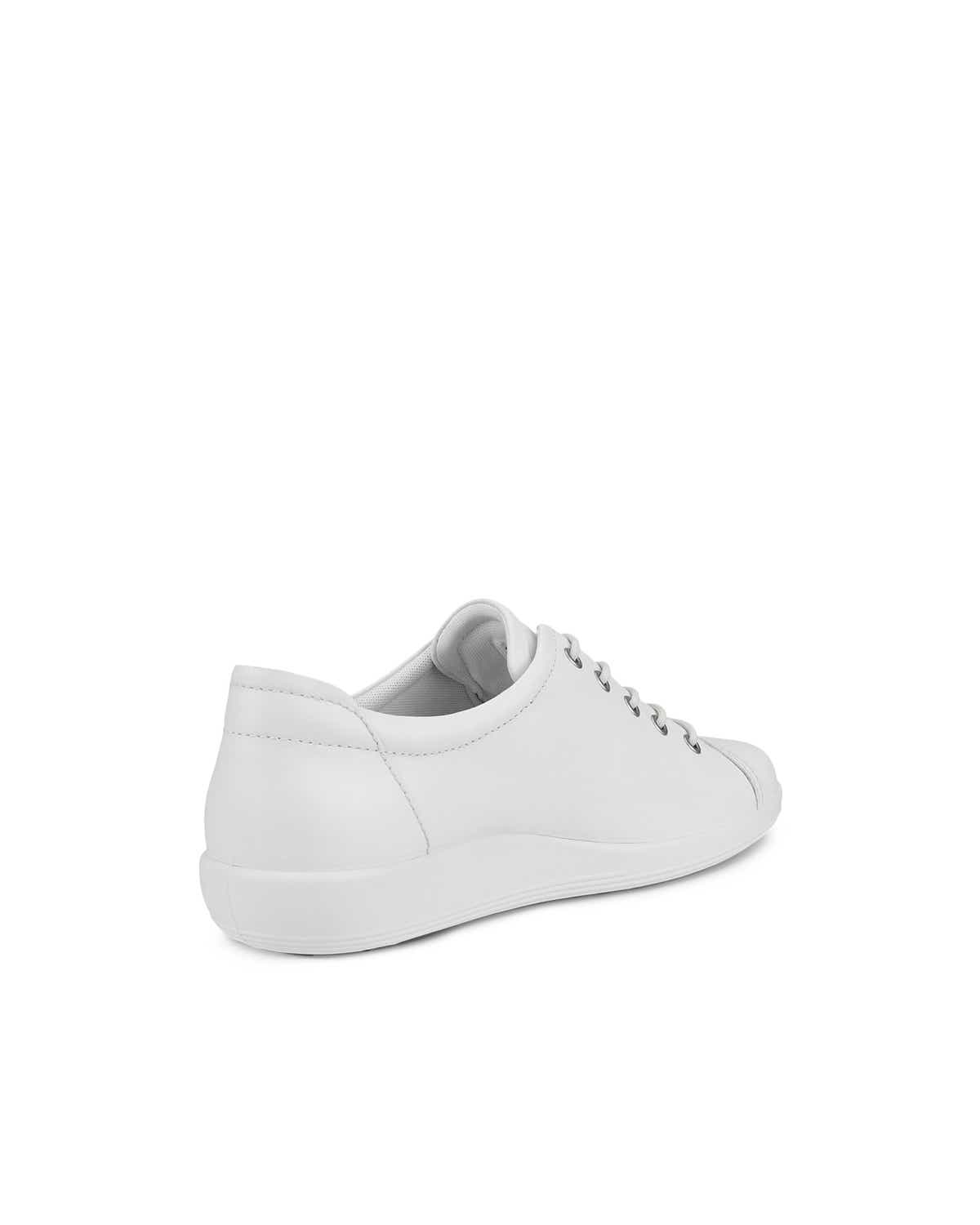 Women's ECCO® Soft 2.0 Leather Walking Shoe | White