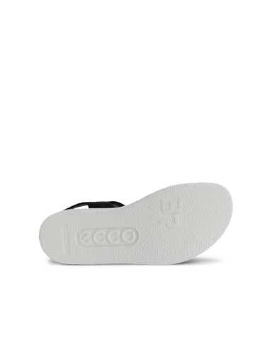 Women's ECCO® Flowt Nubuck Sandal | Black