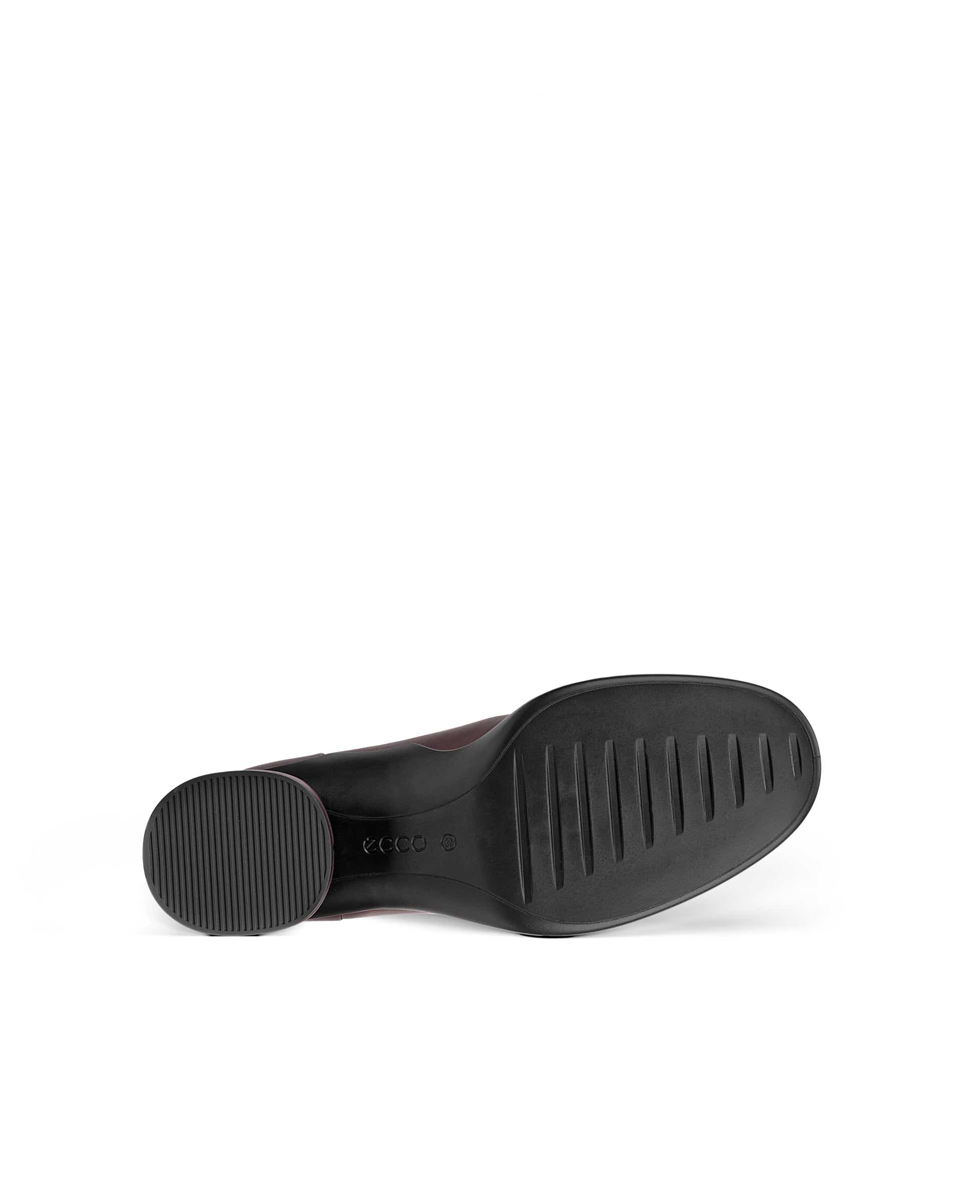 Women's ECCO® Sculpted LX 35 Leather Block-Heeled Pump | Purple