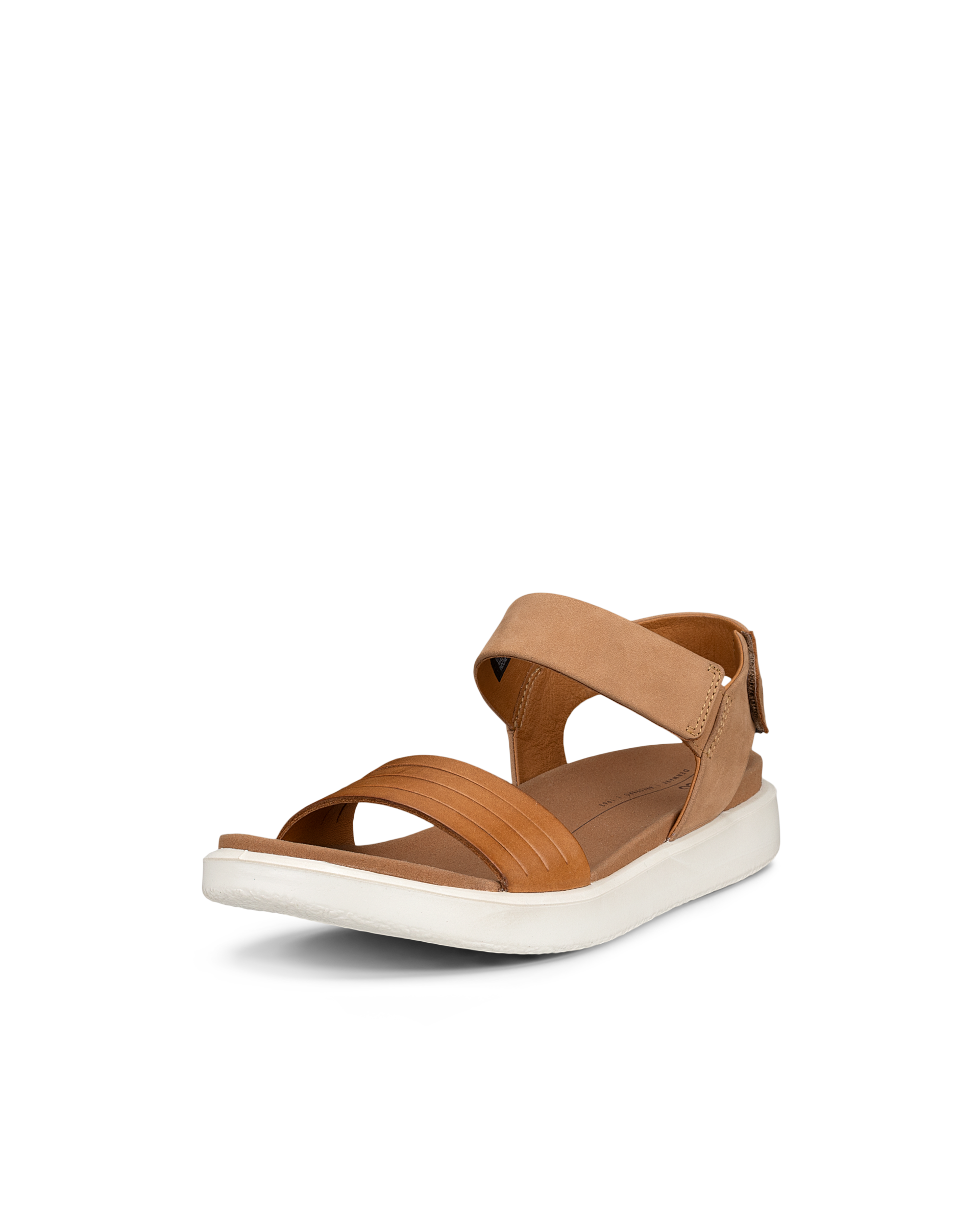 Ecco Womens Flowt Flat Sandals Brown