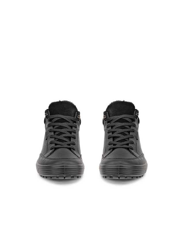 Women's ECCO® Soft 7 Tred Nubuck Gore-Tex Mid-Cut Boot | Black