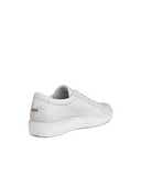 남성 ECCO Soft 60 가죽 트레이너 | White