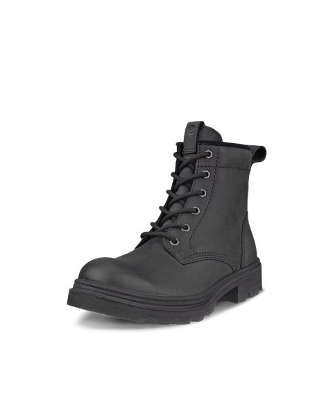 Women's ECCO® Grainer Nubuck Waterproof Lace-Up Boot | Black