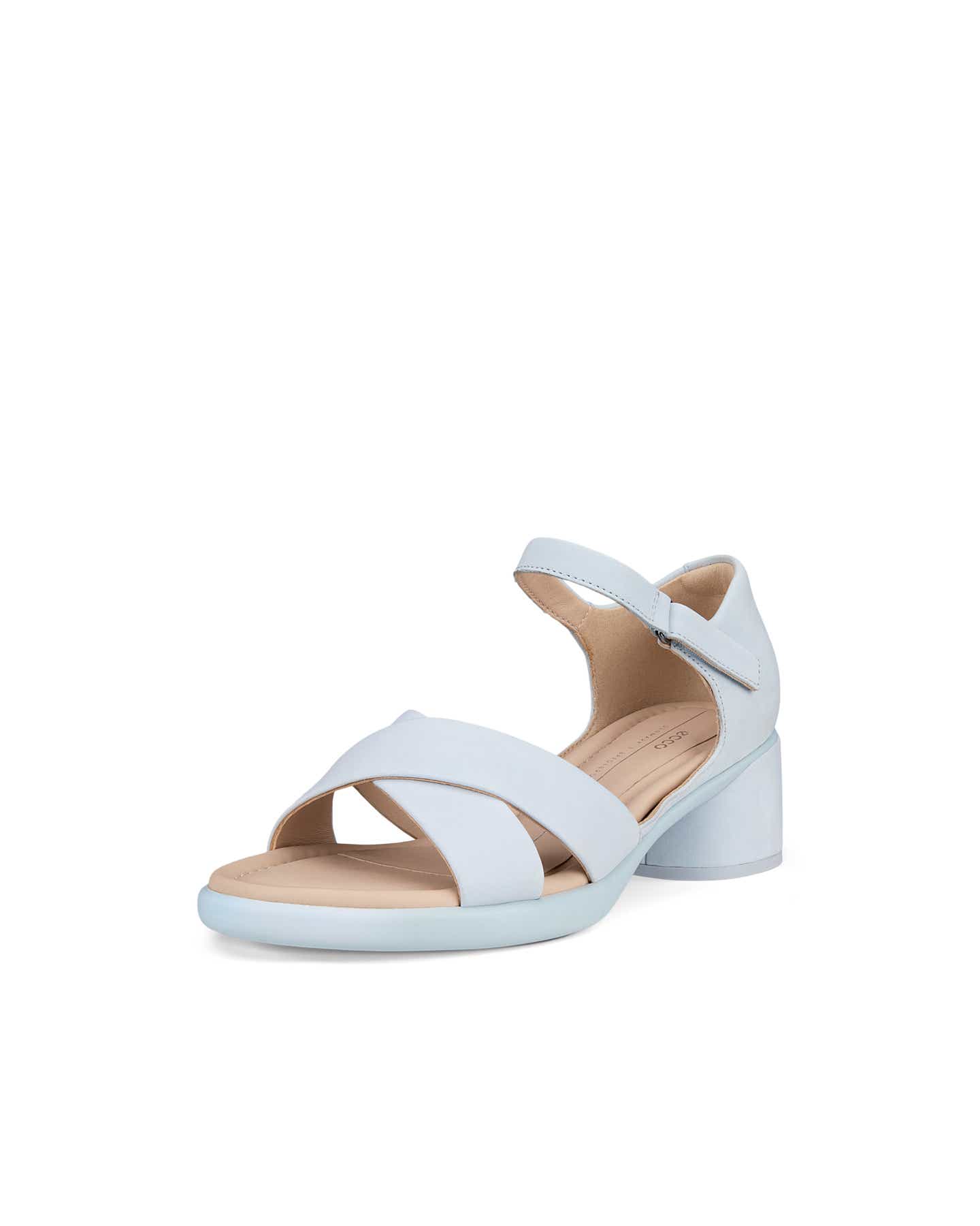 Women's ECCO® Sculpted LX 35 Nubuck Heeled Sandal | Blue