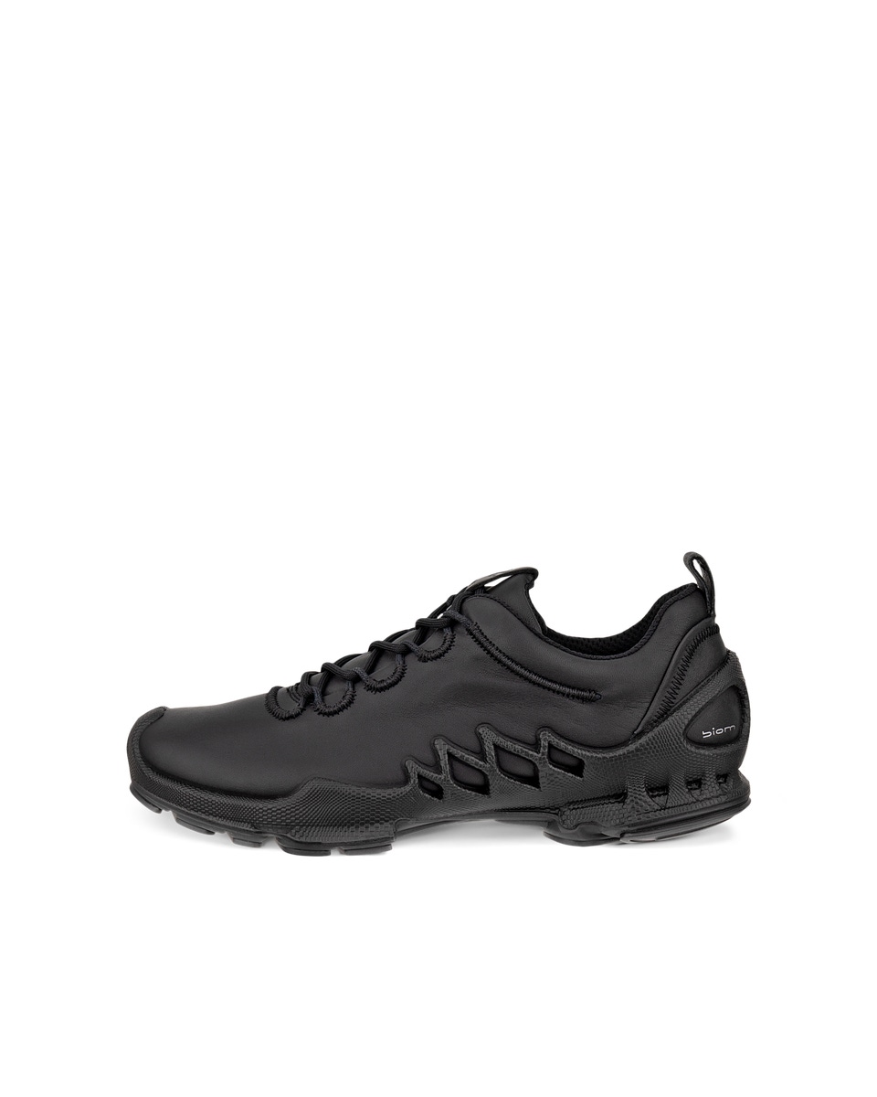 Women s ECCO BIOM AEX Leather Shoe Black