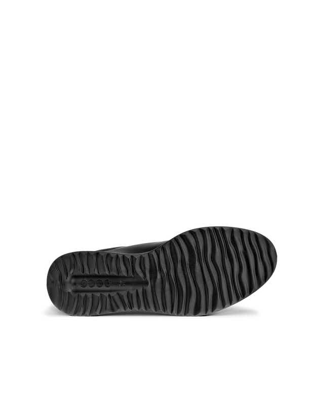 Men's ECCO® Aquet Leather Shoe | Black