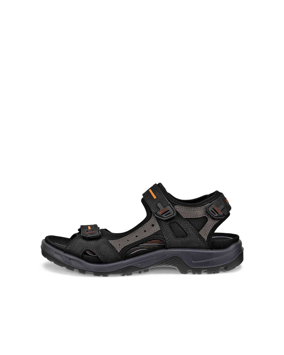 Men's ECCO® Offroad Nubuck Outdoor Sandal | Black