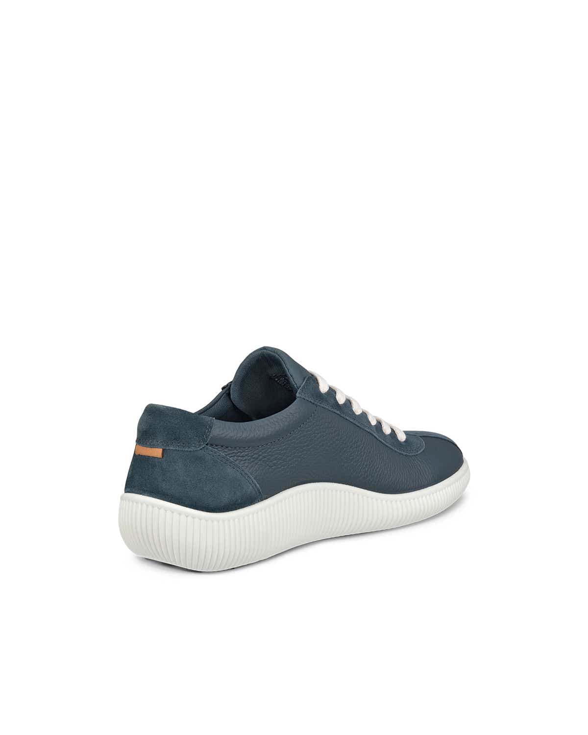 Men's ECCO® Soft Zero Leather Sneaker | Blue