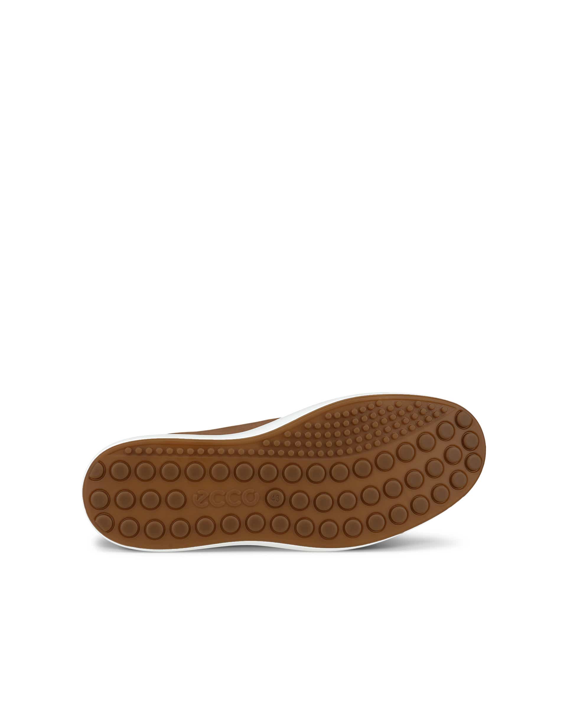 Men's ECCO® Soft 7 Nubuck Sneaker | Brown