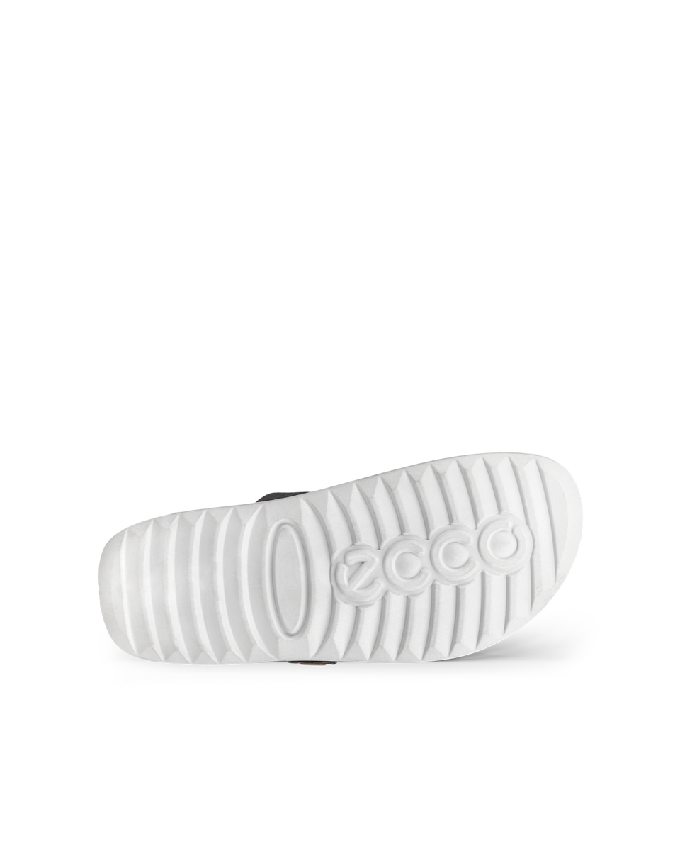 Men's ECCO® Cozmo 60 Leather Two Strap Sandal | Grey