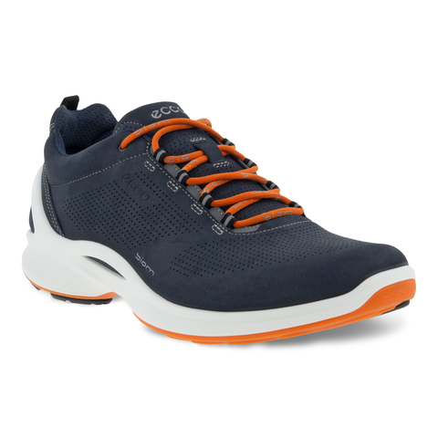 Men's ECCO® Biom Fjuel Nubuck Outdoor Sneaker | Blue