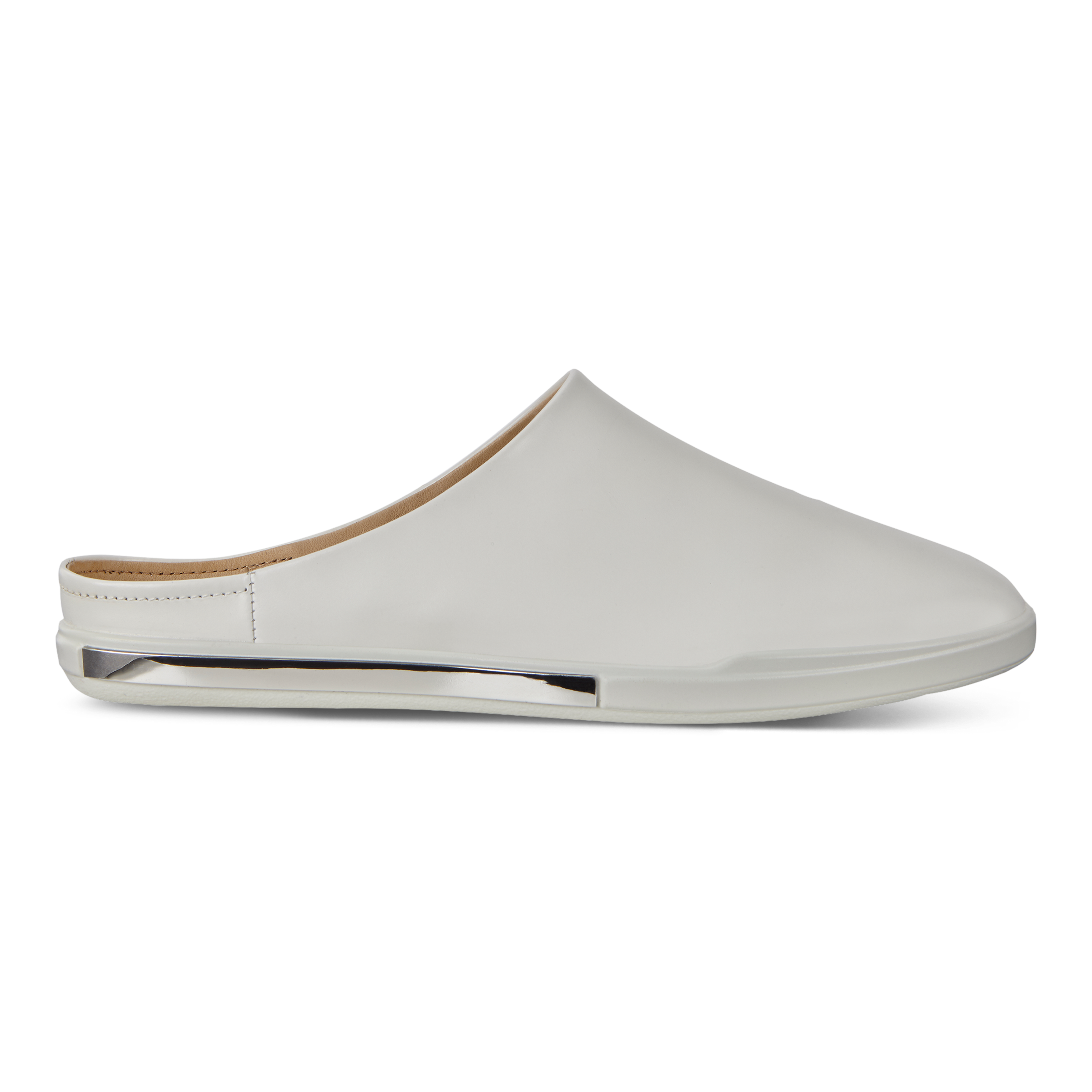 ECCO Simpil II Women's Ballerina Mules | White