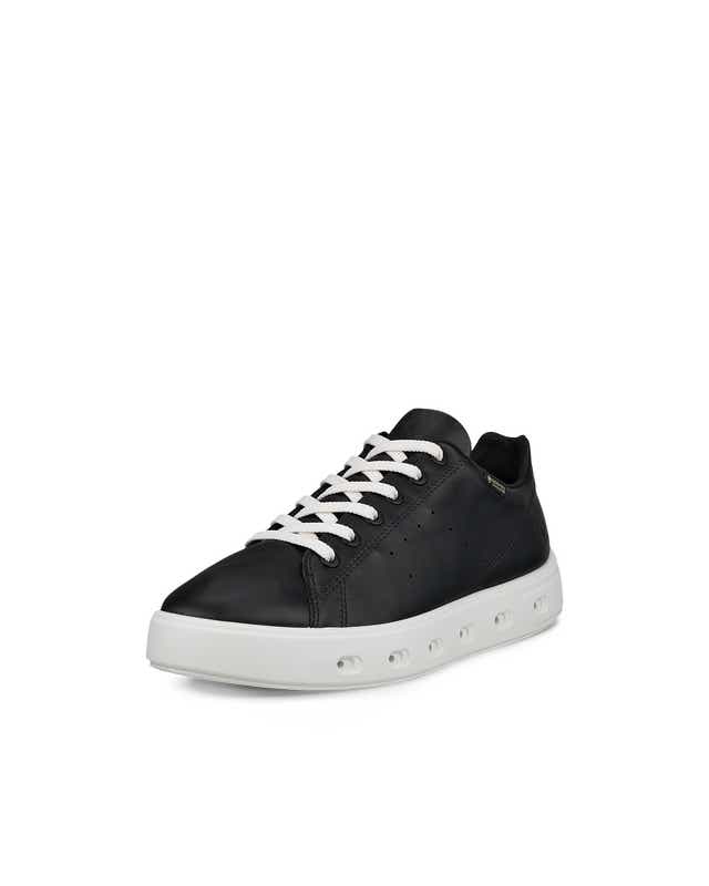 Women's ECCO® Street 720 Leather Gore-Tex Sneaker | Black