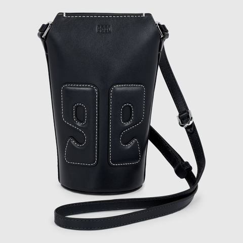 ECCO® E Pot Leather Crossbody Bag | Blue