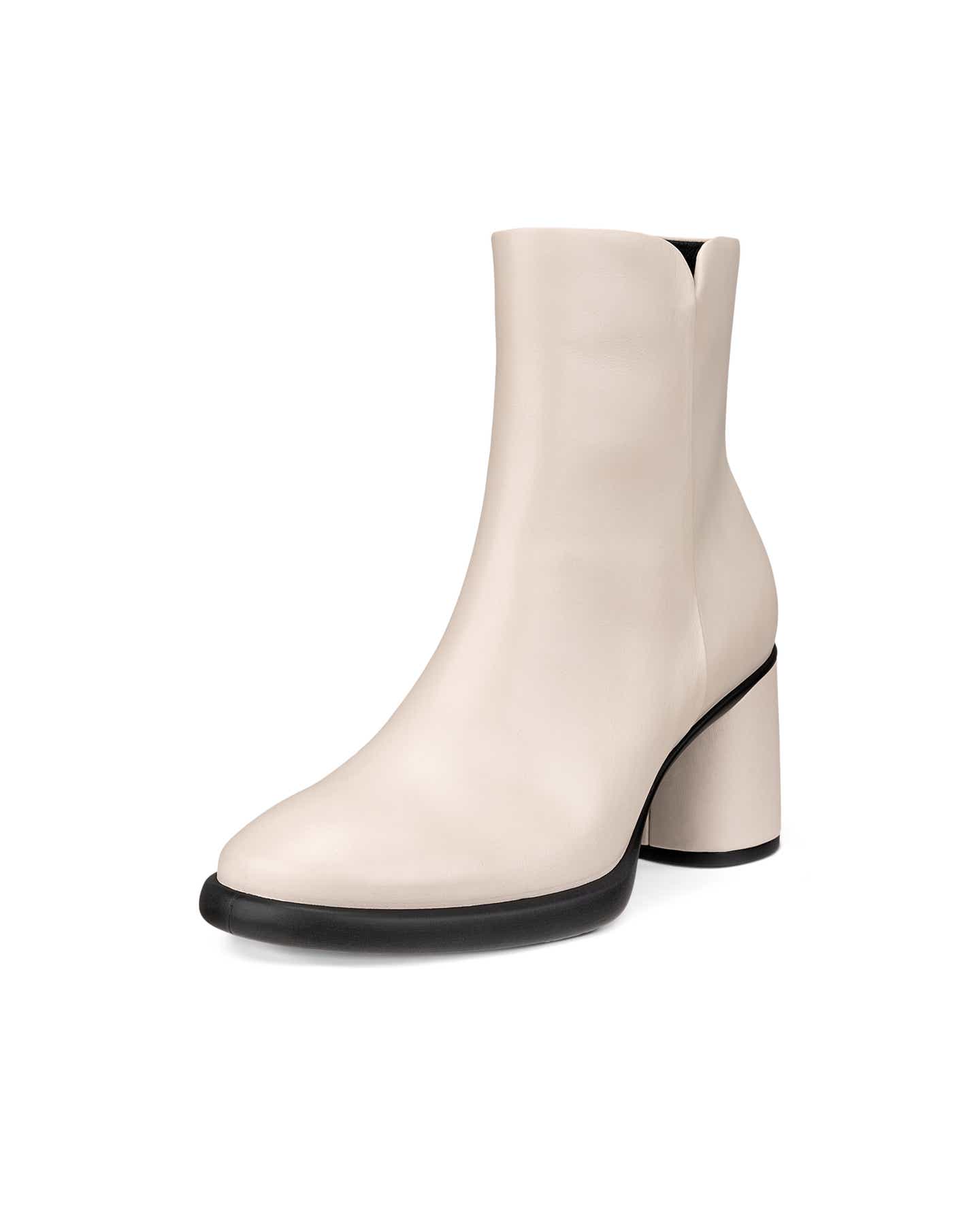 Women's ECCO® Sculpted LX 55 Leather Mid-Cut Boot | Beige