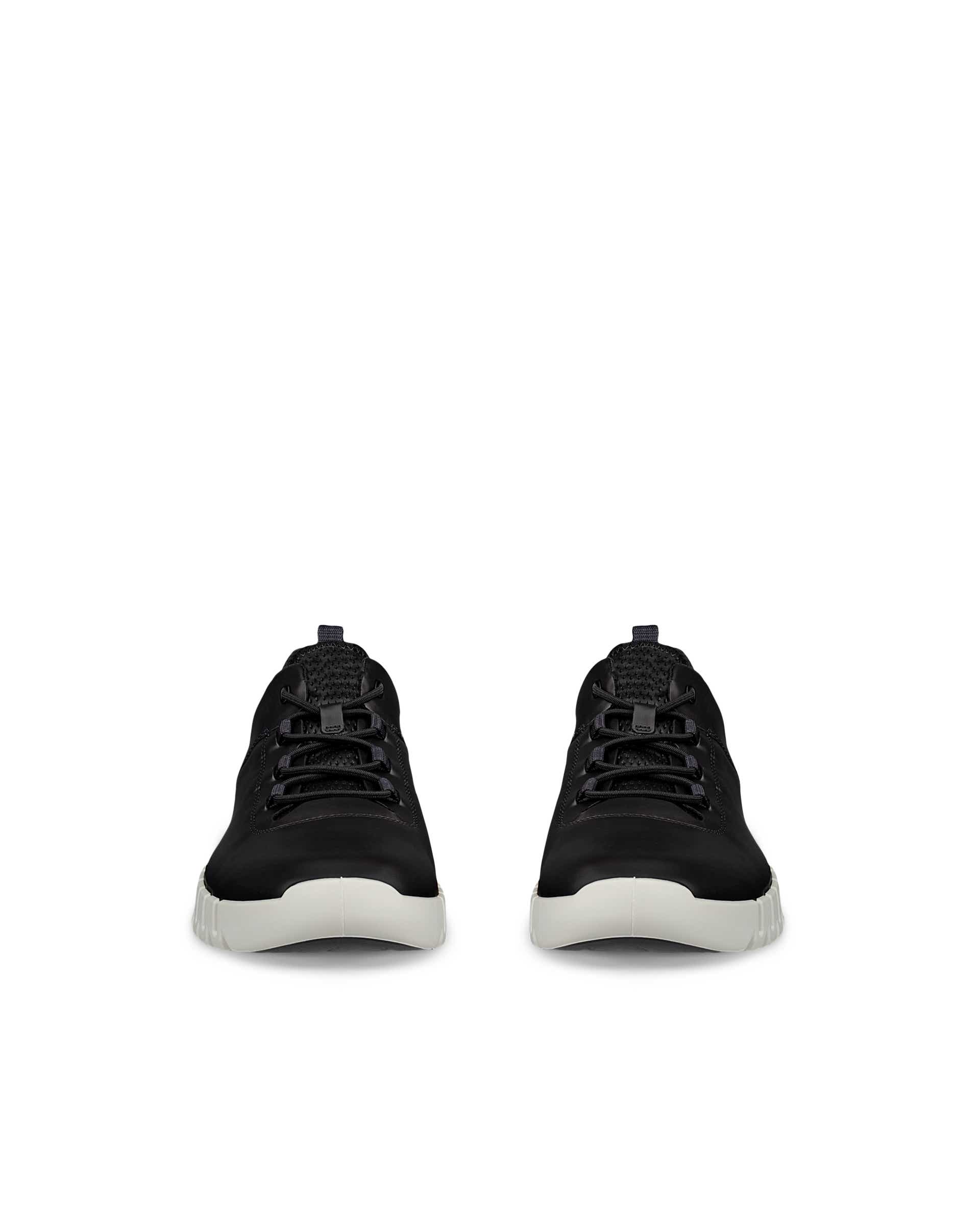Men's ECCO® Gruuv Leather Sneaker | Black