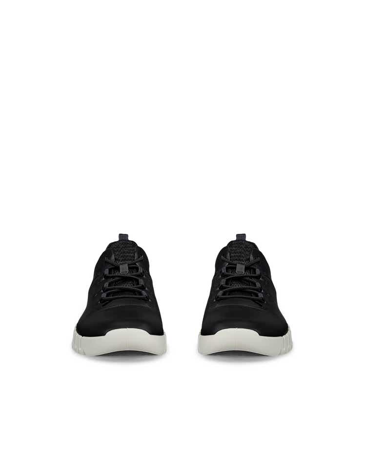 Men's ECCO® Gruuv Leather Sneaker | Black