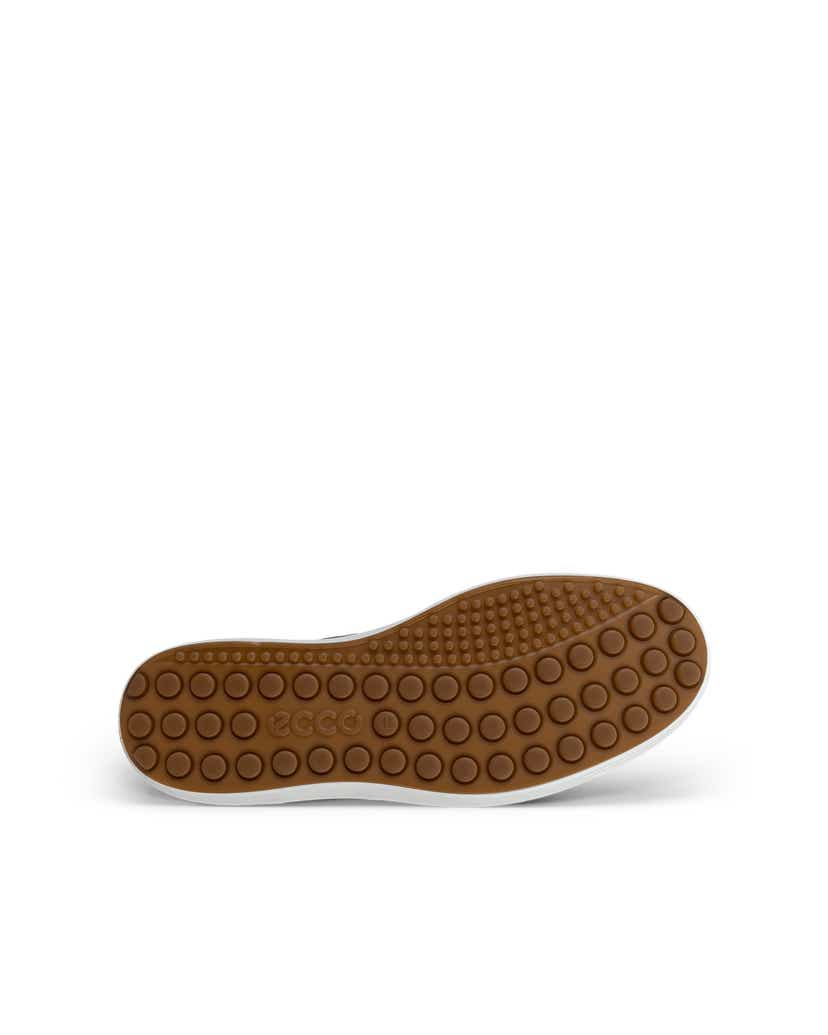 Men's ECCO® Soft 7 Nubuck Sneaker | Brown