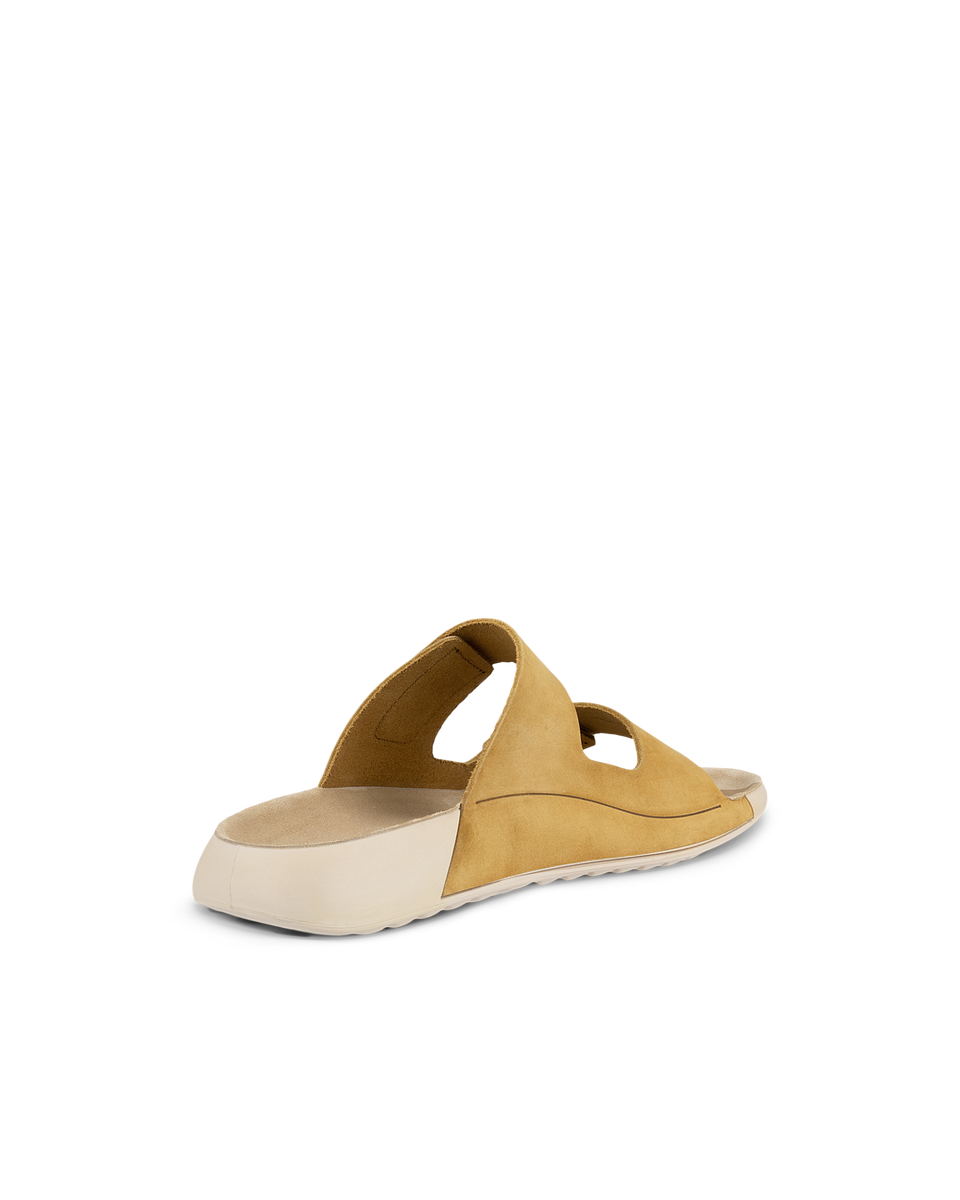 ECCO COZMO 2-STRAP WOMEN'S SLIDE SANDAL | Brown
