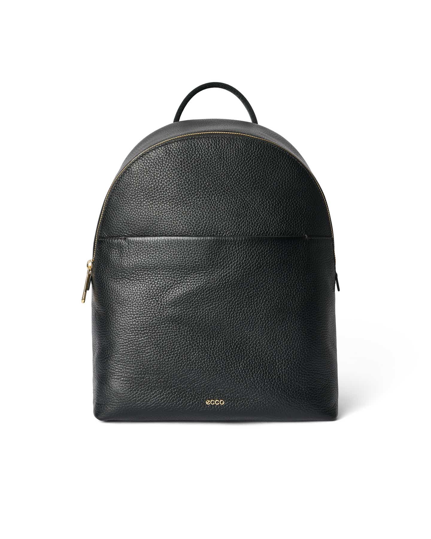 ECCO® Round Pack Leather Backpack | Black