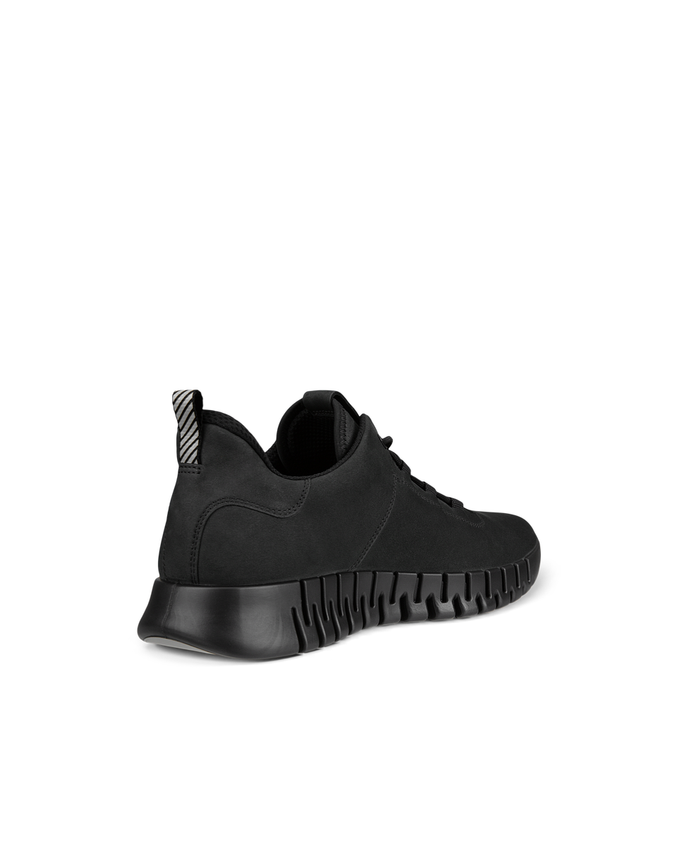 Men's ECCO® Gruuv Nubuck Sneaker | Black