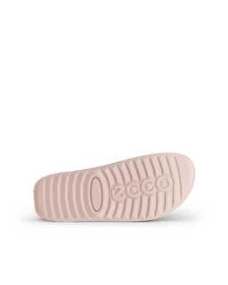 ECCO Cozmo Sandal Deco ウィメンズ レザー2ストラップサンダル | レッド