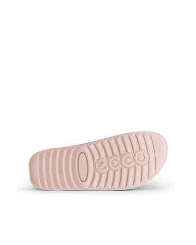 ECCO Cozmo Sandal Deco ウィメンズ レザー2ストラップサンダル | 赤