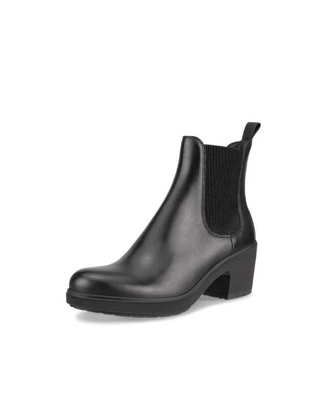 Women's ECCO® Metropole Zurich Leather Chelsea Boot | Black
