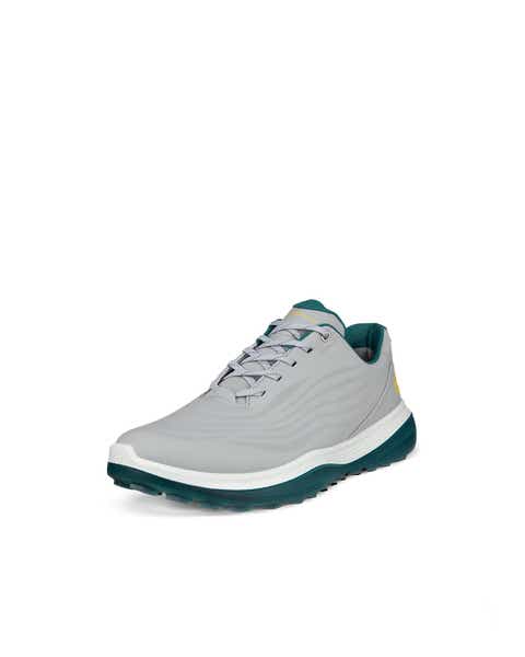 Men's ECCO® Golf LT1 Leather Waterproof Golf Shoe | Gray