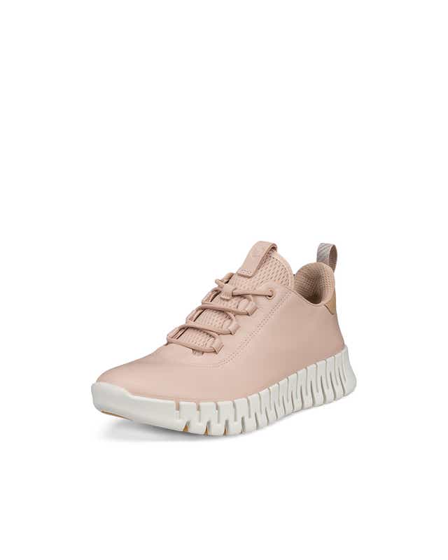 Women's ECCO® Gruuv Leather Sneaker | Pink