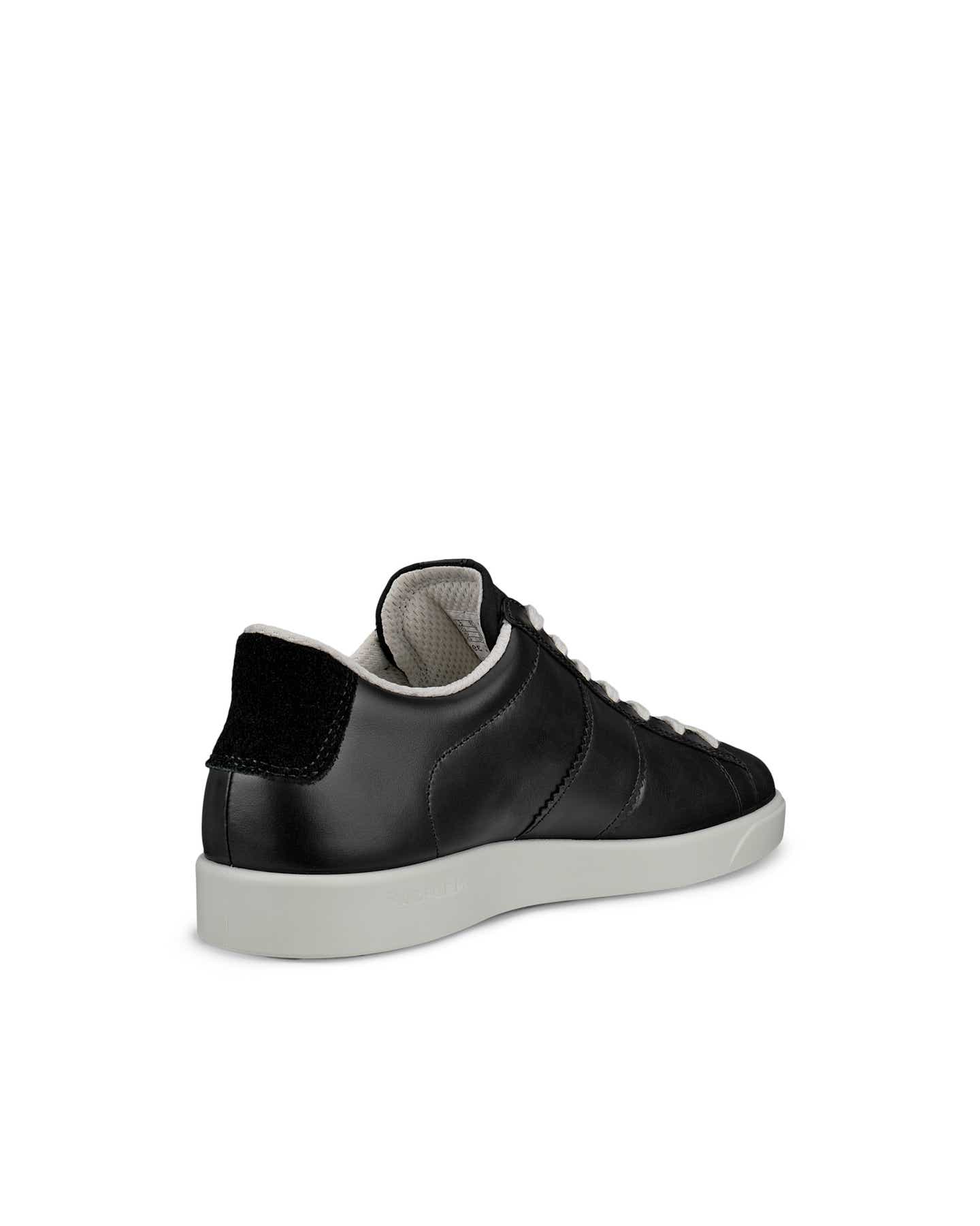Women's ECCO® Street Lite Leather Sneaker | Black