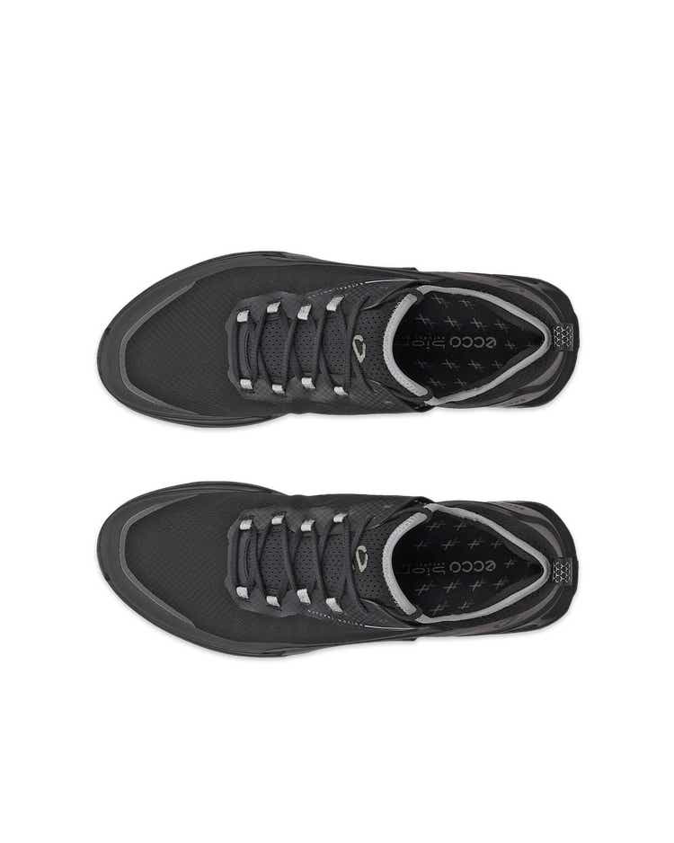 Men's ECCO® Biom 2.1 X Country Textile Trail Running Shoe | Black