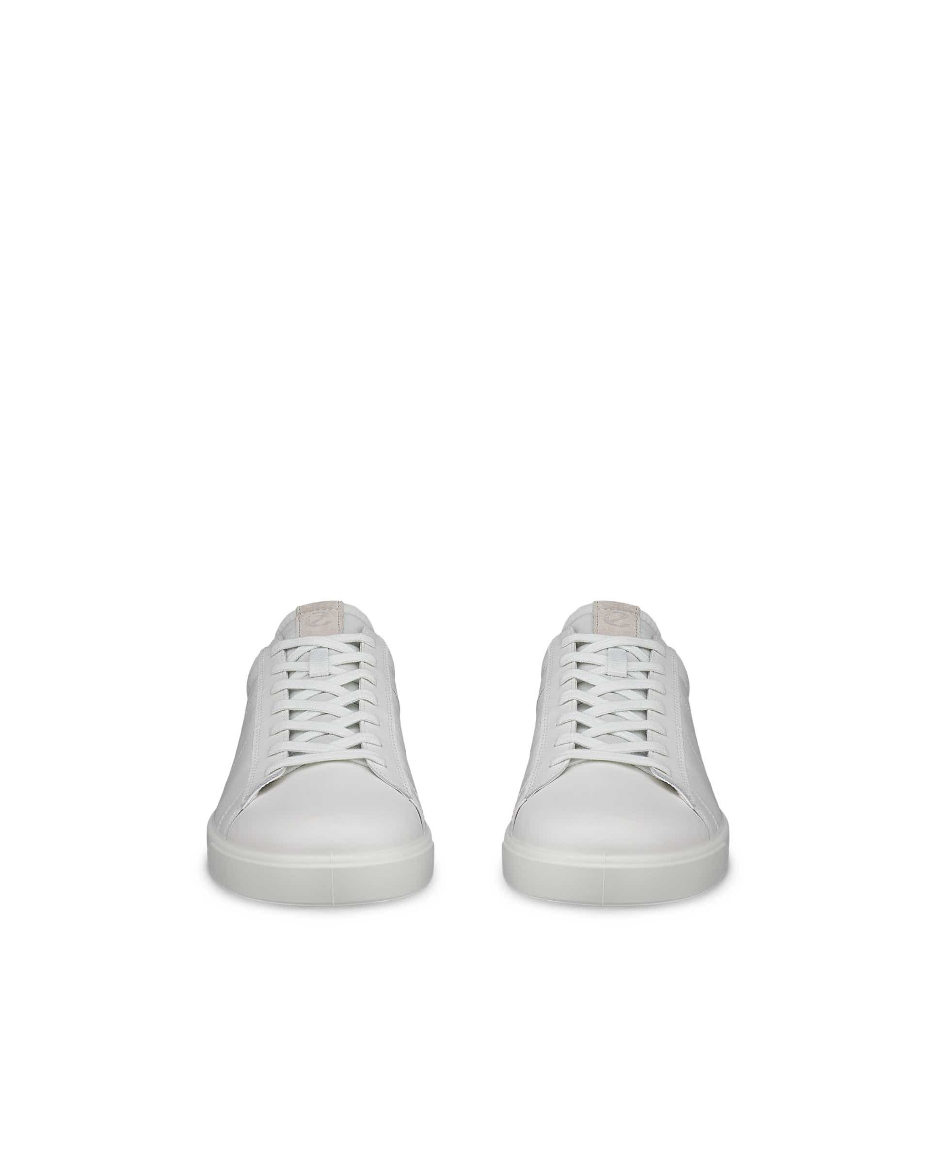 Men's ECCO® Street Lite Leather Sneaker | White