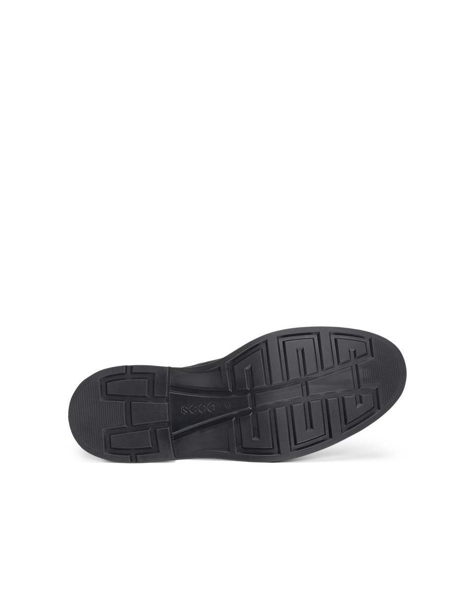 Men's ECCO® Metropole London Leather Slip-On Dress Shoe | Black